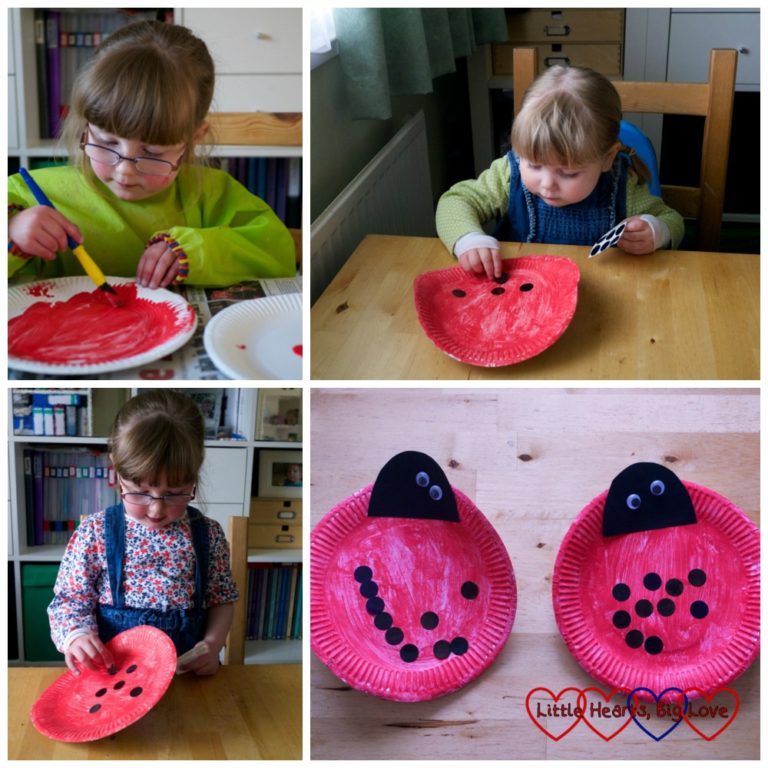 Insect-themed crafts for toddlers and preschoolers - Little Hearts, Big ...