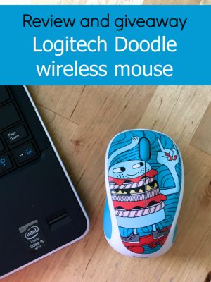 Review and giveaway - Logitech Doodle wireless mouse - Little Hearts ...
