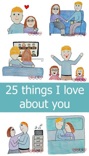 25 things I love about you - Little Hearts, Big Love