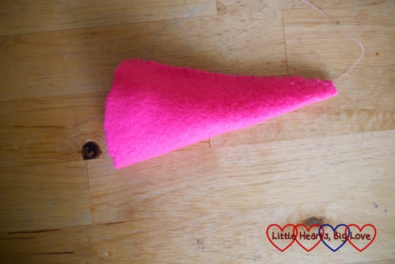 Unicorn horn crafts for adults and children - Little Hearts, Big Love
