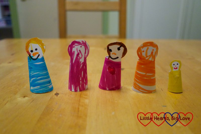 Crafting with kids: creating a shoebox house - Little Hearts, Big Love