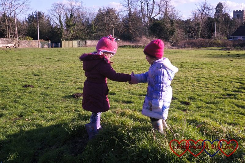 Spotting signs of spring on a nature walk - Little Hearts, Big Love