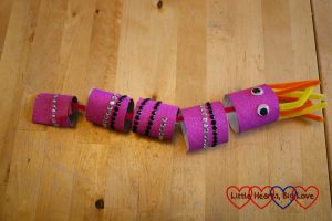 Crafting with kids - a toilet roll dragon with a nest of eggs - Little ...