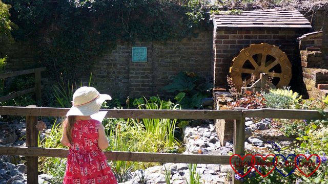 Exploring the gardens at Iver Environment Centre - Little Hearts, Big Love