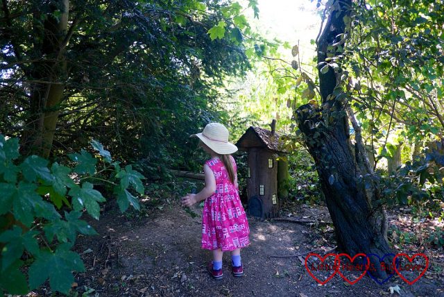Exploring the gardens at Iver Environment Centre - Little Hearts, Big Love