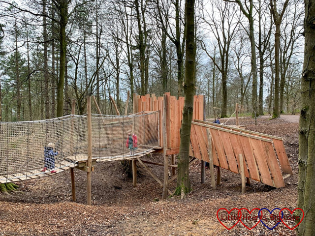 The Zog trail at Wendover Woods - Little Hearts, Big Love