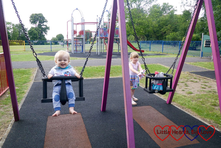 A train trip to the park - Little Hearts, Big Love