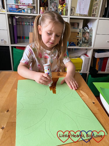 Home learning: creating a family tree - Little Hearts, Big Love