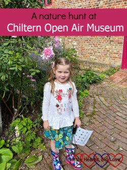 A nature hunt at Chiltern Open Air Museum - Little Hearts, Big Love