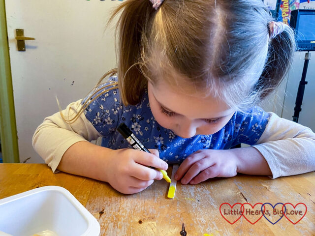 Crafting with kids - clothes-peg planes - Little Hearts, Big Love