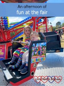 An afternoon of fun at the fair - Little Hearts, Big Love