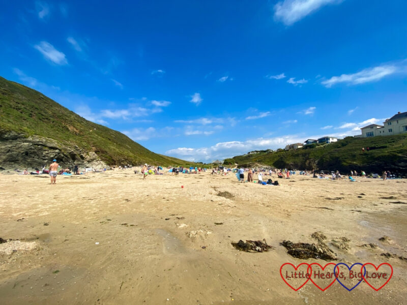 An afternoon on the beach at Baby Bay - Little Hearts, Big Love